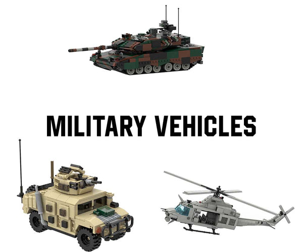 Military Vehicles – Minifigure Bricks