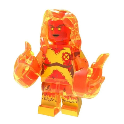 Magma (X-Men) Custom Marvel Superhero Minifigure – Minifigure Bricks