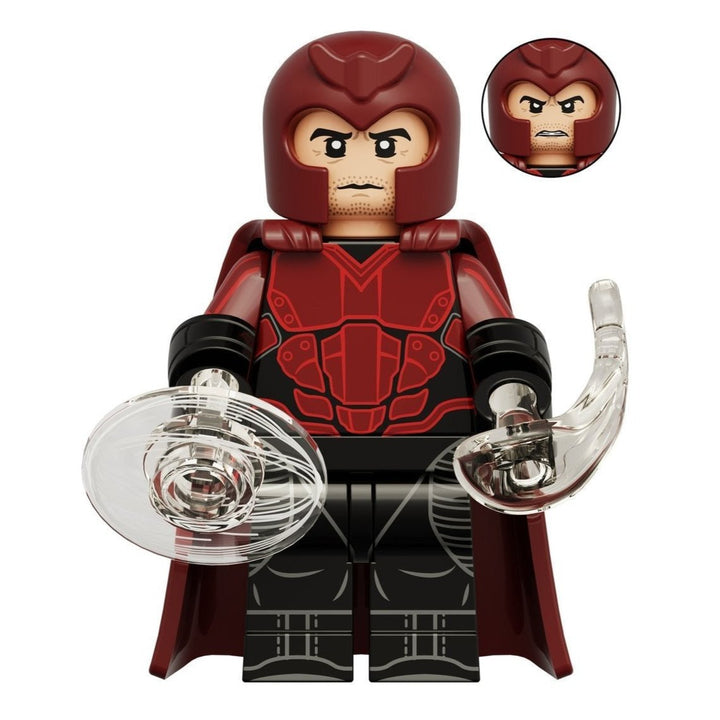 Magneto Custom Marvel Superhero Minifigure – Minifigure Bricks
