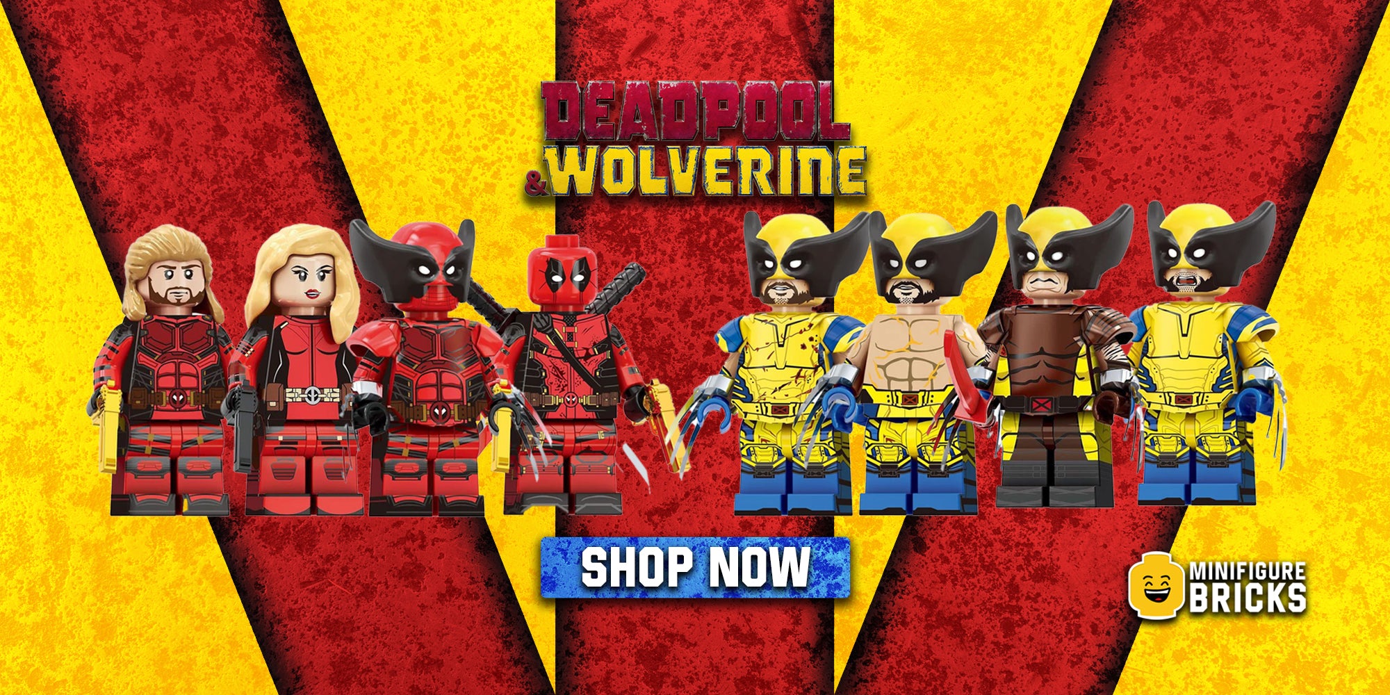 Minifigure Bricks - Home to hundreds of Minifigures