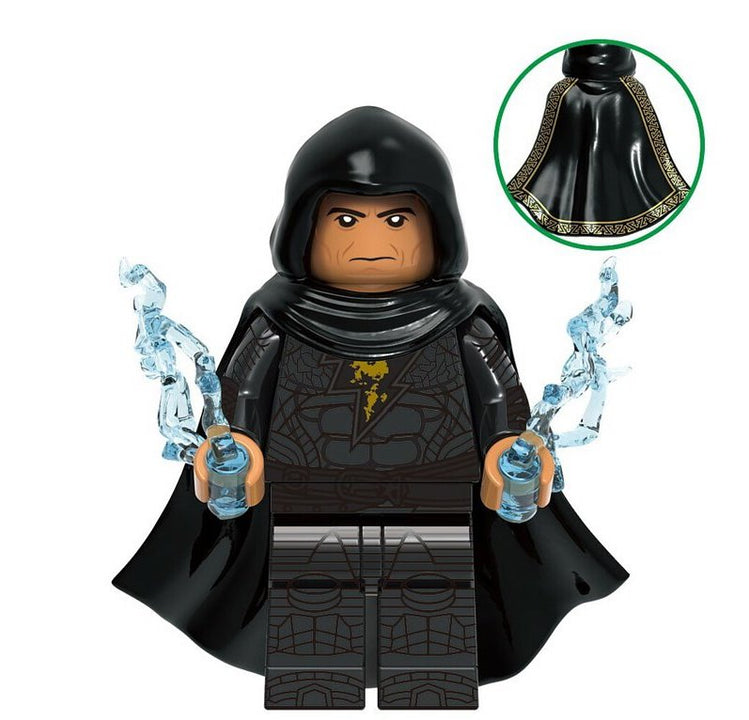 Black Adam Custom DC Superhero Minifigure – Minifigure Bricks