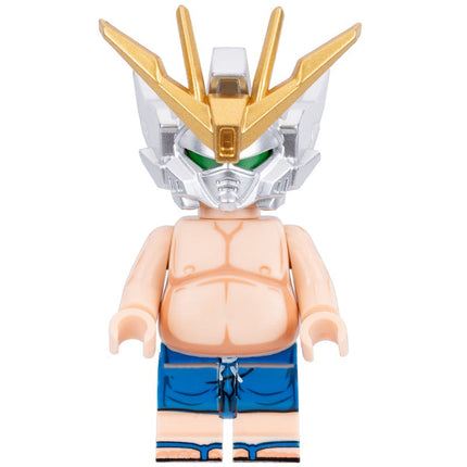 Fat Gundam Custom Anime Minifigure – Minifigure Bricks