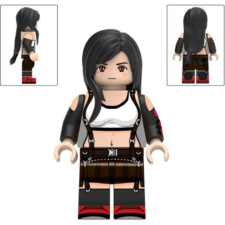 Tifa Lockhart from Final Fantasy VII Custom Minifigure – Minifigure Bricks