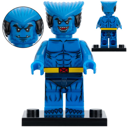 Beast (X-Men) Custom Marvel Superhero Minifigure – Minifigure Bricks