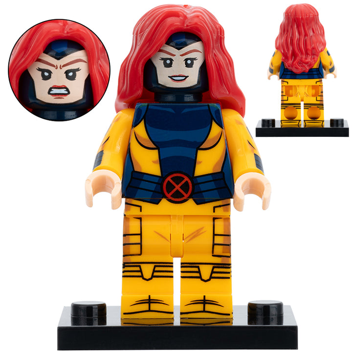 Jean Grey (X-Men) Custom Marvel Superhero Minifigure – Minifigure Bricks