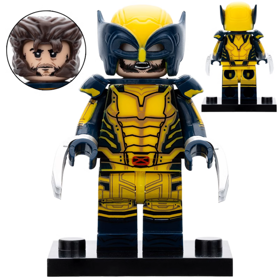 Wolverine (Deadpool) Custom Marvel Superhero Minifigure – Minifigure Bricks