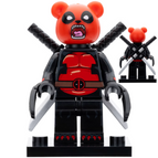 Pandapool Deadpool Custom Marvel Superhero Minifigure – Minifigure Bricks