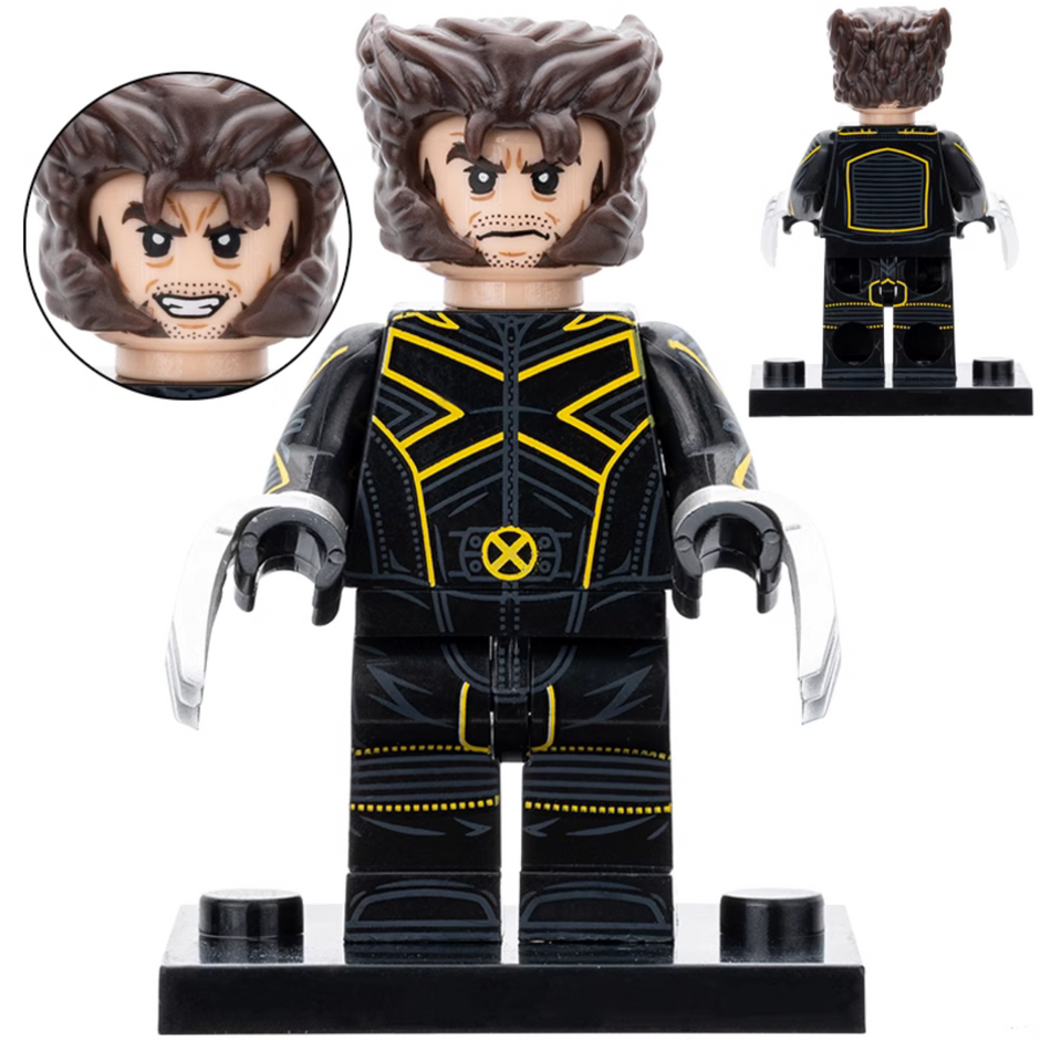 Wolverine (The Last Stand) Custom Marvel Superhero Minifigure ...