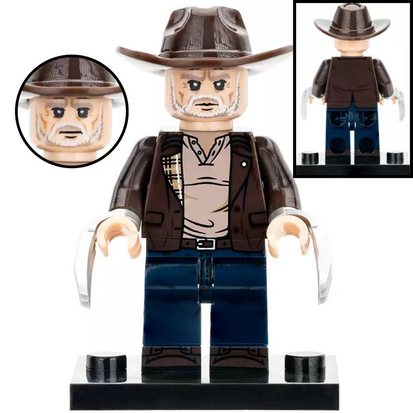 Old Man Logan (X-Men) Custom Marvel Superhero Minifigure – Minifigure ...