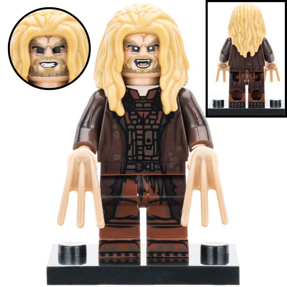 Sabretooth Custom Marvel Superhero Minifigure – Minifigure Bricks
