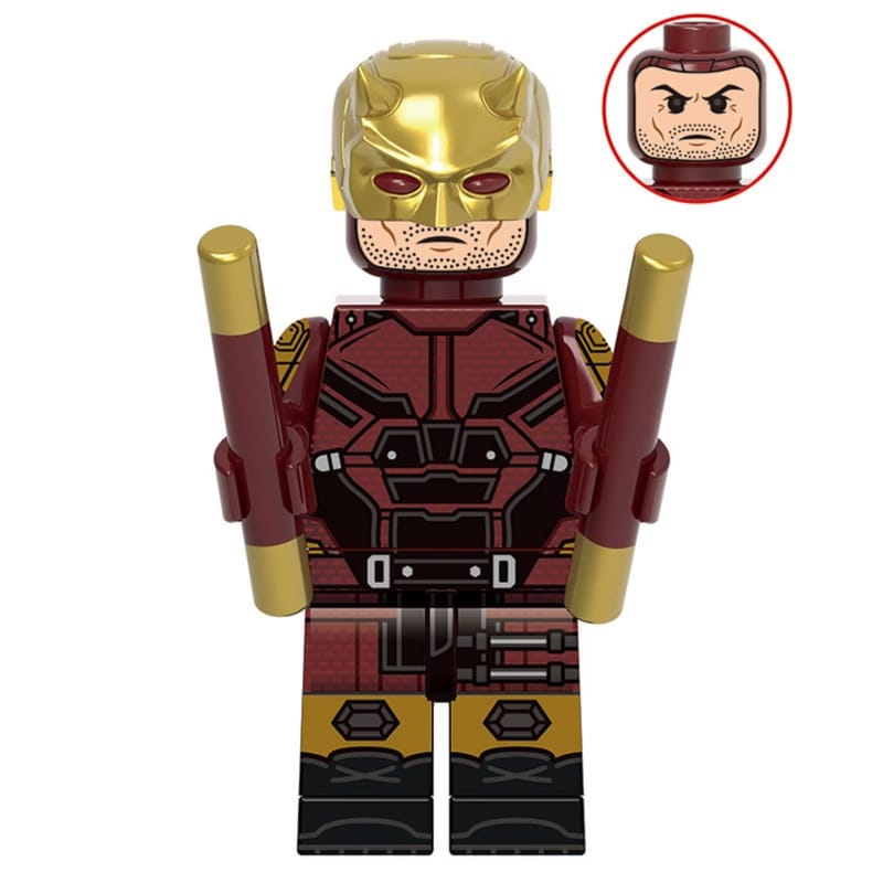 Daredevil (MCU) Custom Marvel Superhero Minifigure – Minifigure Bricks