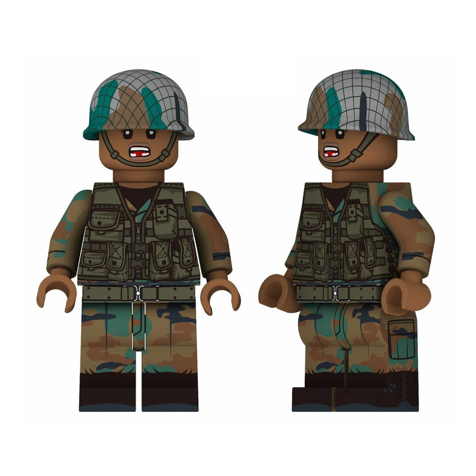 Military Soldier Custom Minifigure – Minifigure Bricks