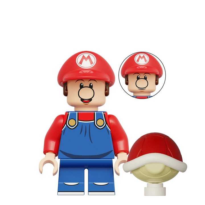 Baby Mario from Super Mario Minifigure – Minifigure Bricks