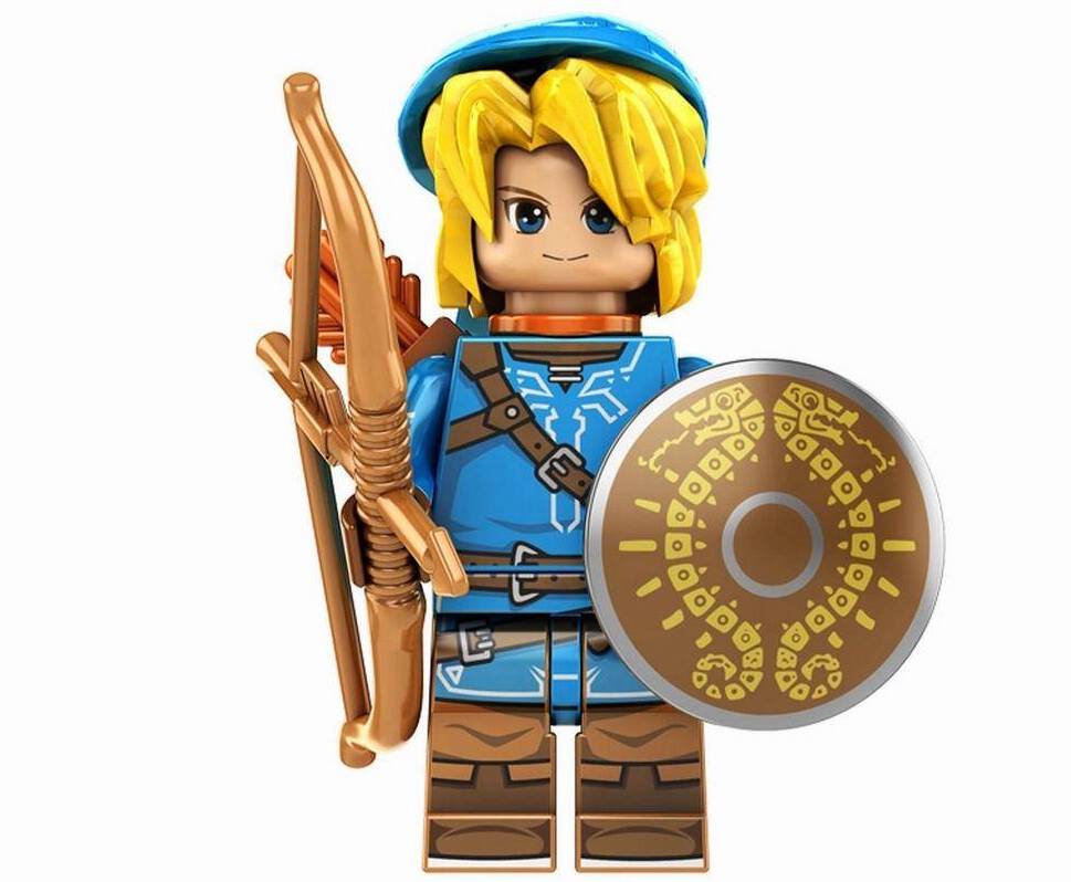 Link The Legend of Zelda Custom Minifigure – Minifigure Bricks