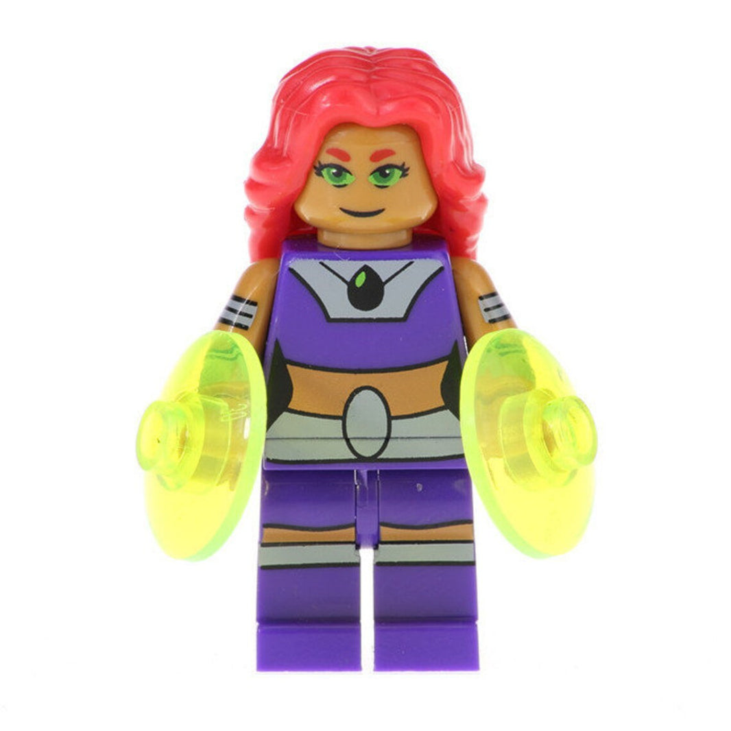 Starfire Custom DC Comics Superhero Minifigure – Minifigure Bricks