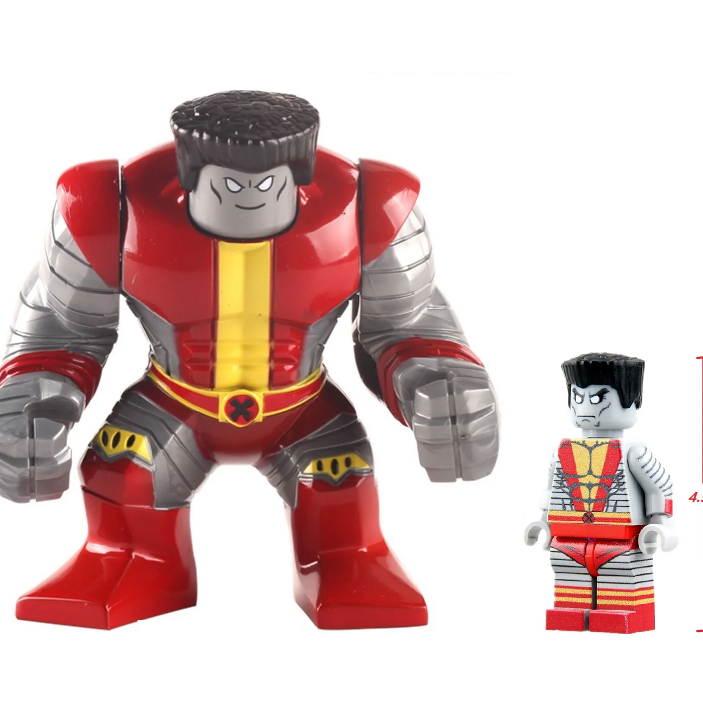 Large Colossus (X-Men) Custom Marvel Superhero Minifigure – Minifigure ...