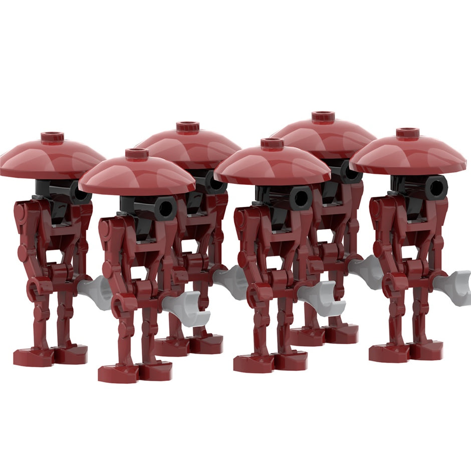 6 x DUM-series Pit Droid custom Star Wars Minifigure – Minifigure Bricks