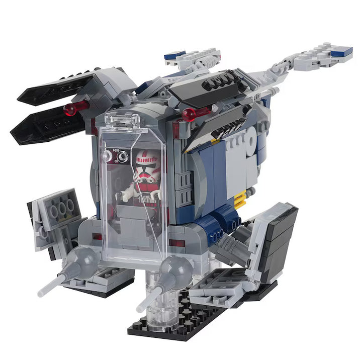 Coruscant Police Gunship Custom Star Wars MOC – Minifigure Bricks