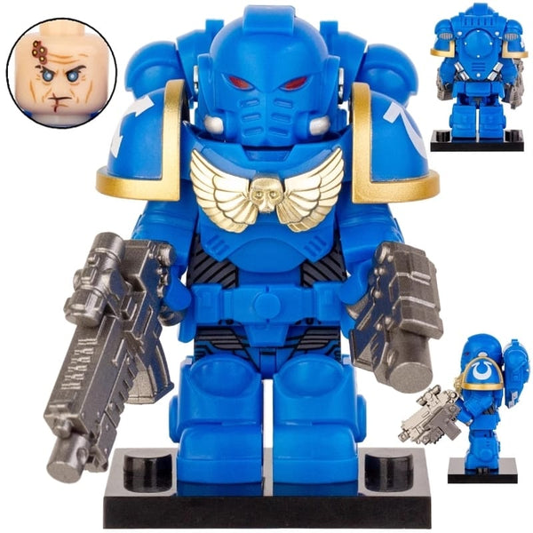 Ultimate Warrior Warhammer 40K Custom MiniFigure – Minifigure Bricks