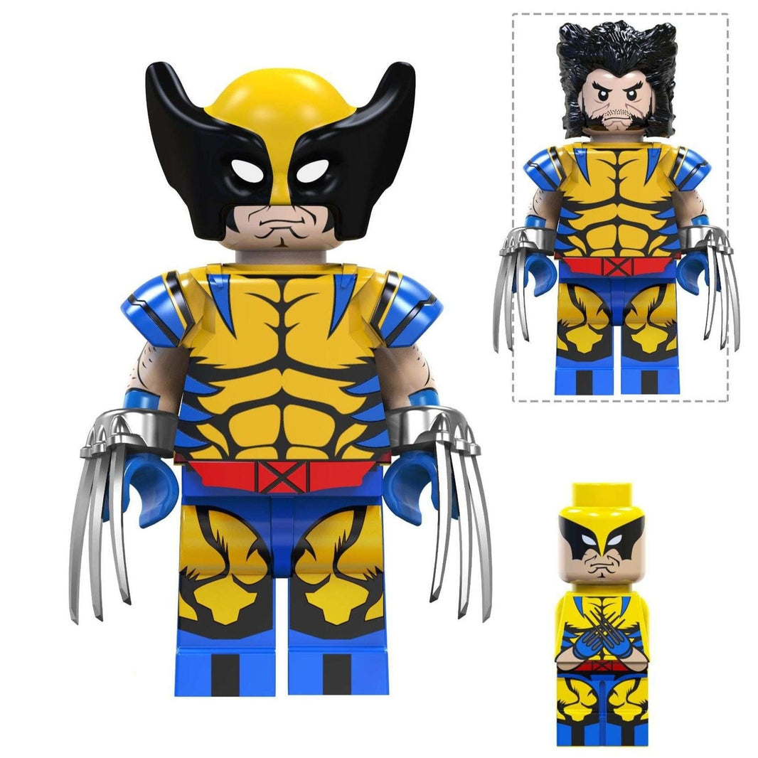 Wolverine Custom Marvel Superhero Minifigure – Minifigure Bricks