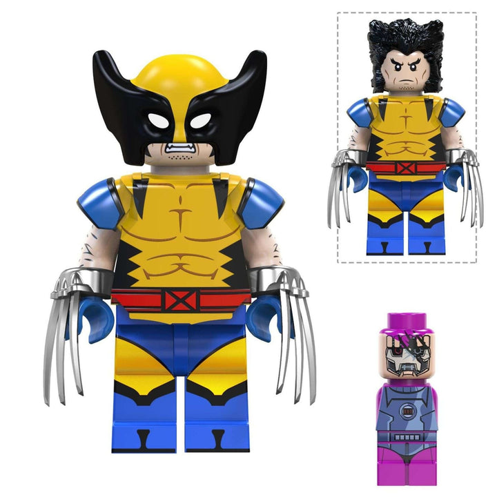 Wolverine (Classic) Custom Marvel Superhero Minifigure – Minifigure Bricks