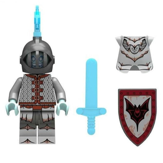 Fright Knight Medieval Knight Custom Soldier Minifigure – Minifigure Bricks