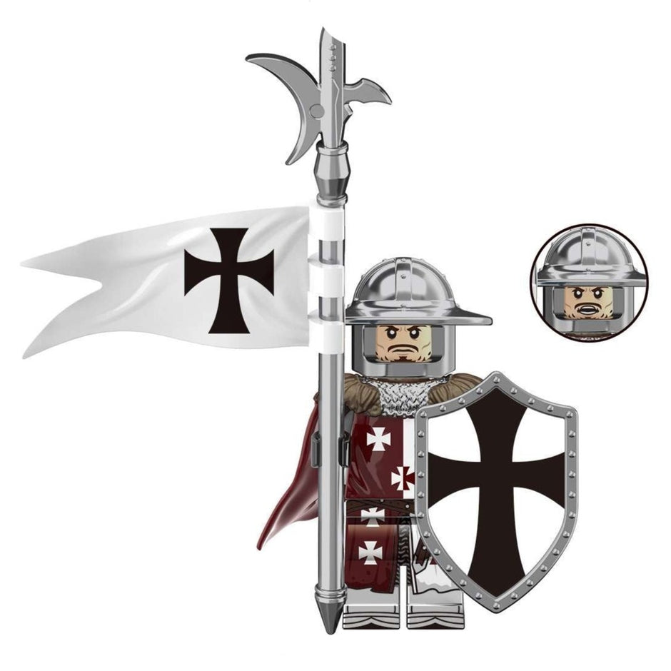 Knight of Tripoli Bannerman Custom Crusade Minifigure – Minifigure Bricks
