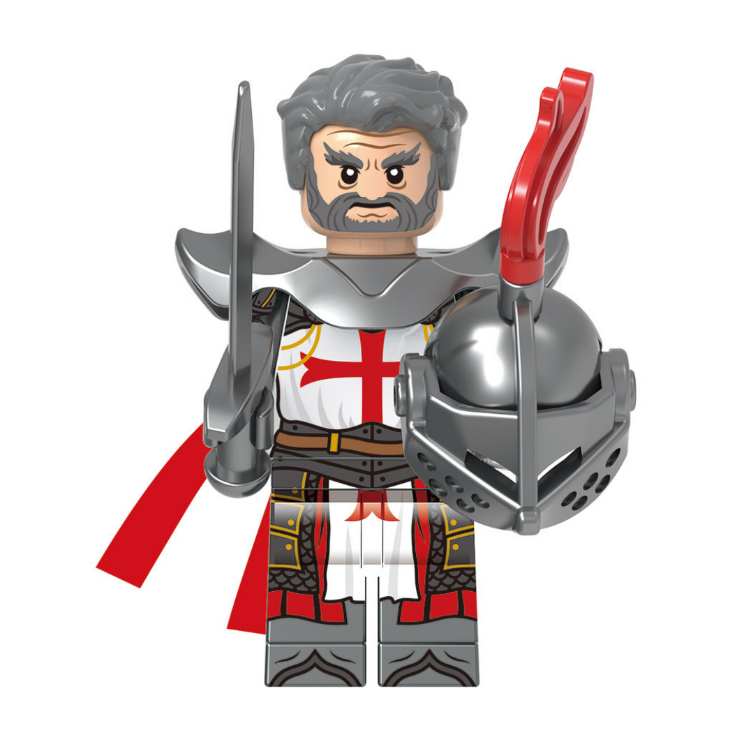 Temple Knight Custom Minifigure – Minifigure Bricks