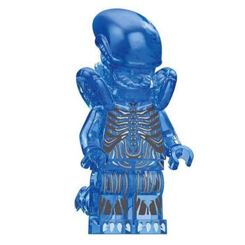Aliens Transparent Purple Xenomorph Minifigure – Minifigure Bricks