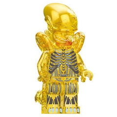Aliens Transparent Yellow Xenomorph Minifigure – Minifigure Bricks