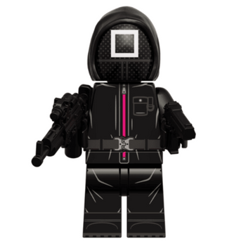 The Officer Custom Squid Game Minifigure – Minifigure Bricks