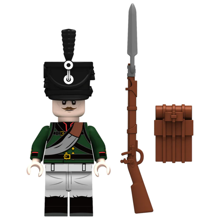 Prussian Silesian Chasseur Soldier Minifigure – Minifigure Bricks
