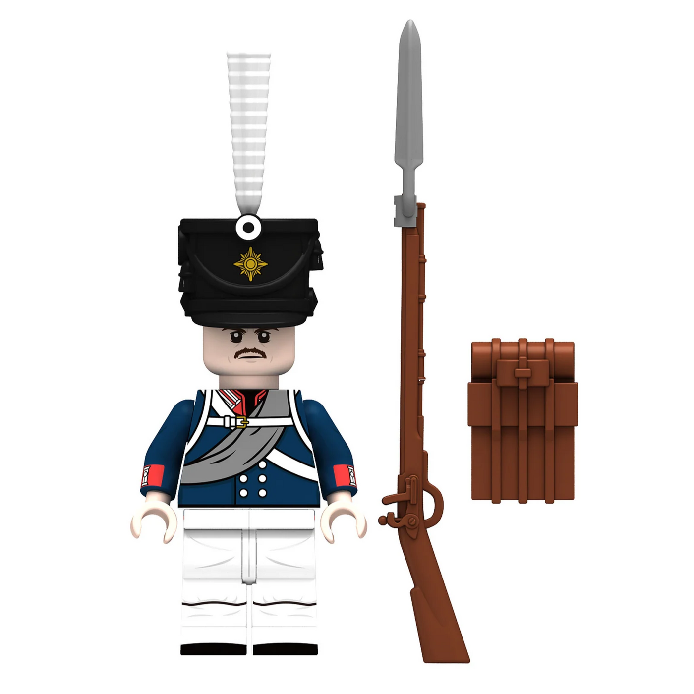Prussian Guard Grenadier Soldier Minifigure – Minifigure Bricks