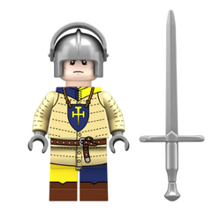 Medieval Knight Custom Minifigure – Minifigure Bricks