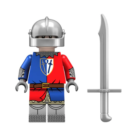 Medieval Knight Custom Minifigure – Minifigure Bricks