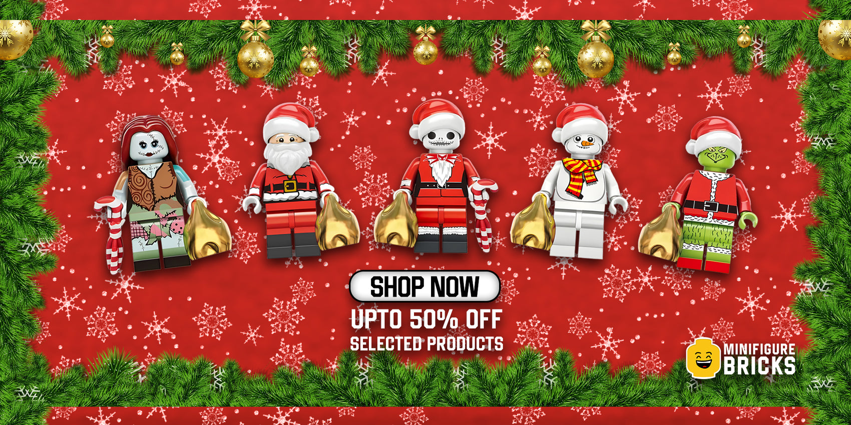 Minifigure Bricks - Home to hundreds of Minifigures