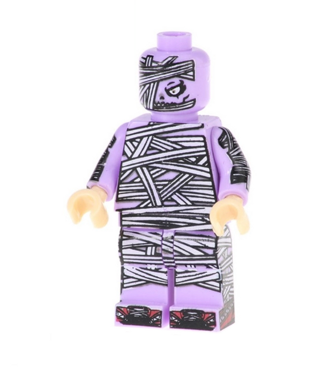 Awakened Mummy Custom Horror Minifigure – Minifigure Bricks