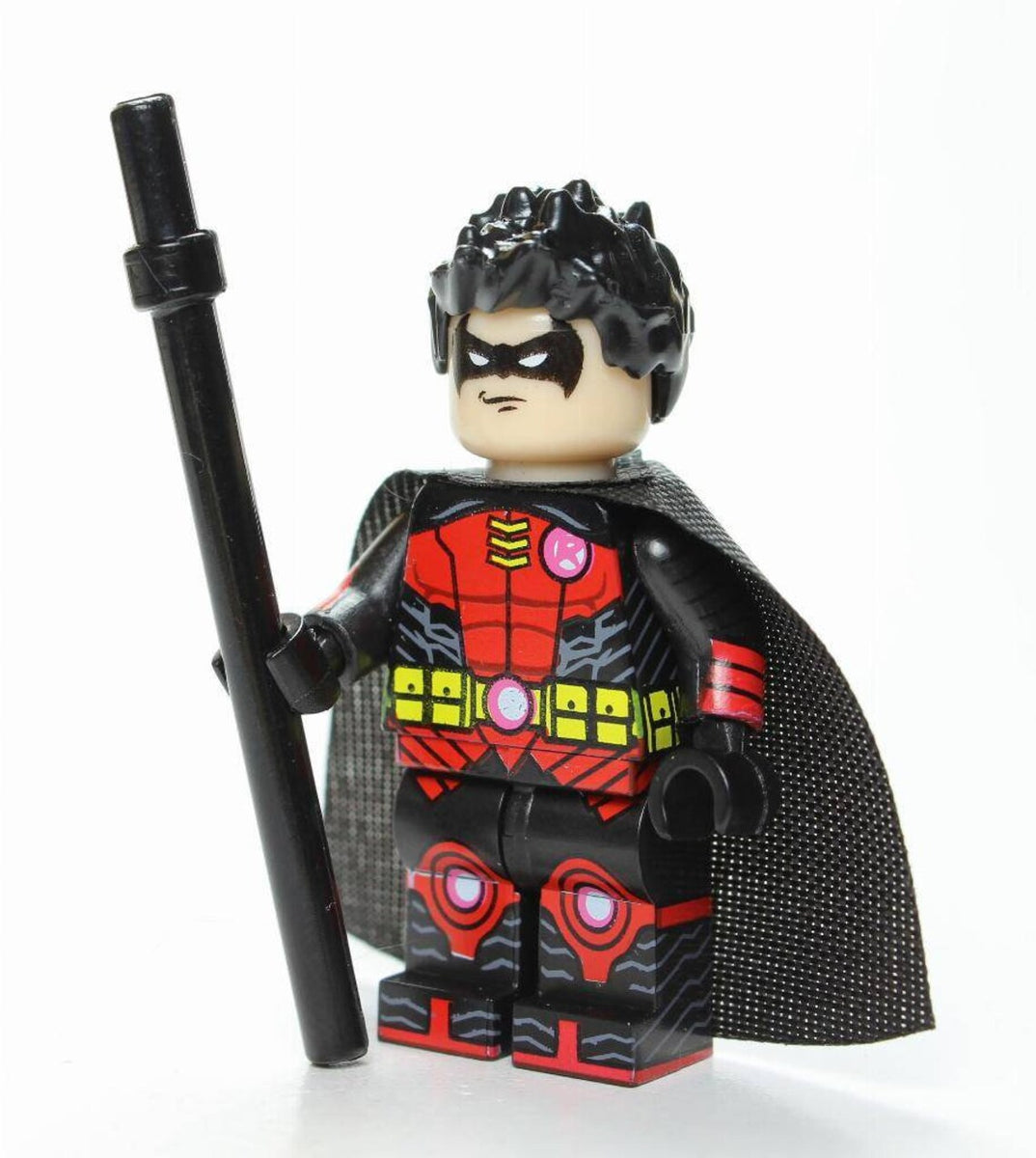 Red Robin Custom DC Comics Superhero Minifigure – Minifigure Bricks