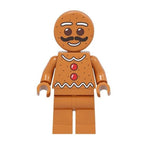 Gingerbread Man custom Iconic Minifigure – Minifigure Bricks