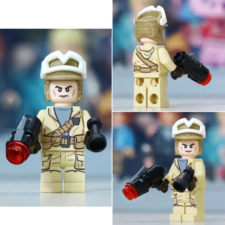 Rebel Trooper custom Star Wars Minifigure – Minifigure Bricks