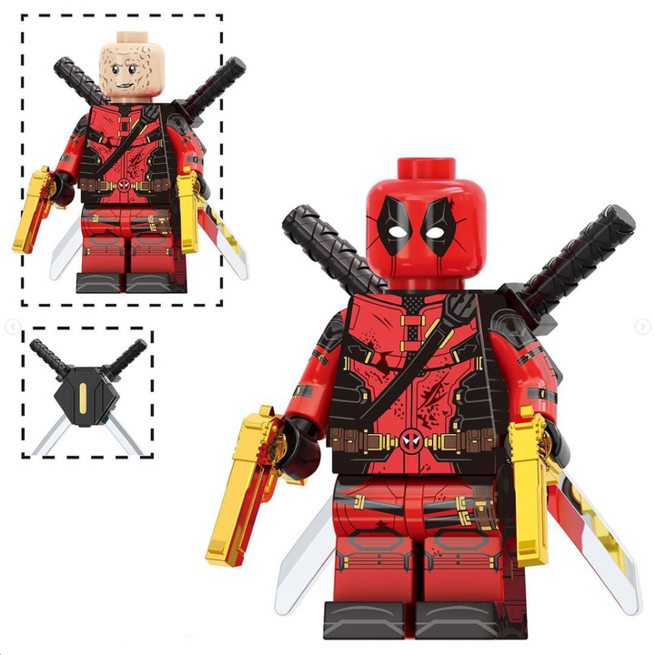 Deadpool & Wolverine – Minifigure Bricks