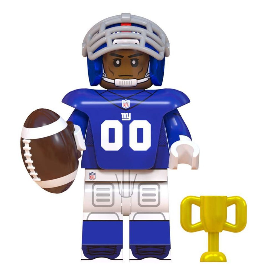 New York Giants American Football Minifigure – Minifigure Bricks