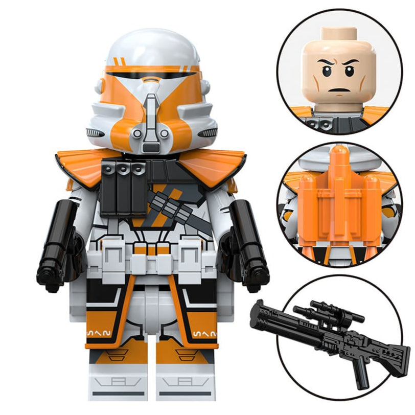 212th Attack Battalion Airborne Trooper Custom Star Wars Minifigure – Minifigure Bricks