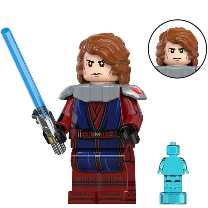 Anakin Skywalker Custom Star Wars Minifigure – Minifigure Bricks