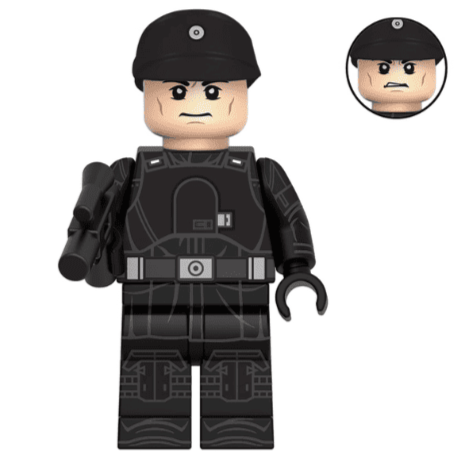 Imperial Security Officer Custom Star Wars Minifigure – Minifigure Bricks