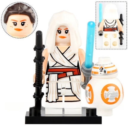 Rey with BB-8 custom Star Wars Minifigure – Minifigure Bricks