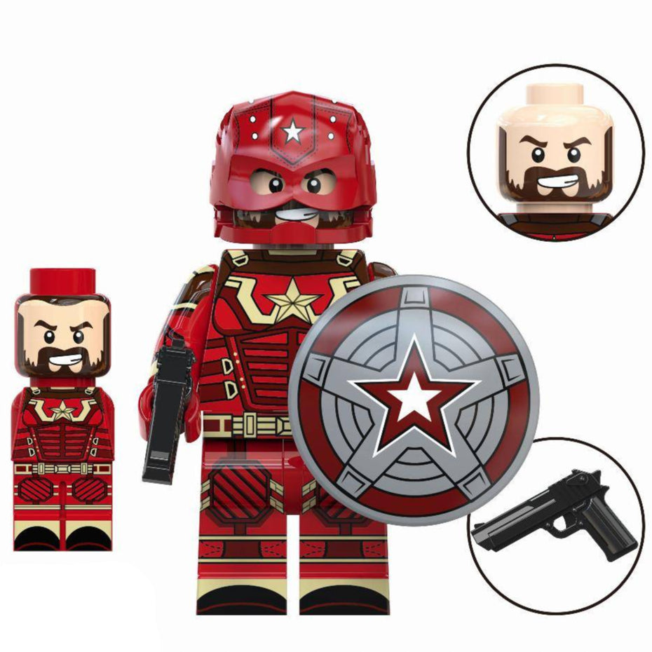 Red Guardian (Thunderbolts*) Custom Marvel Superhero Minifigure ...