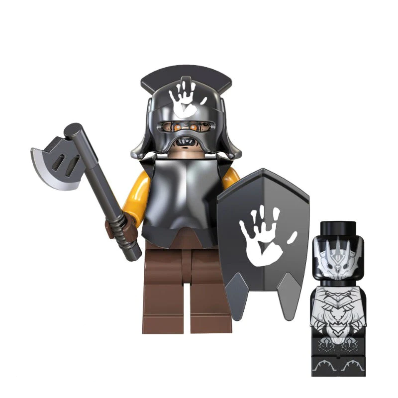 Uruk-Hai Orc Custom Lord Of The Rings Minifigure – Minifigure Bricks