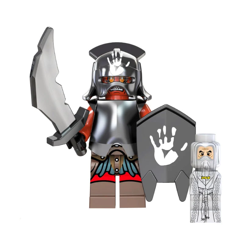 Uruk-Hai Orc Custom Lord Of The Rings Minifigure – Minifigure Bricks