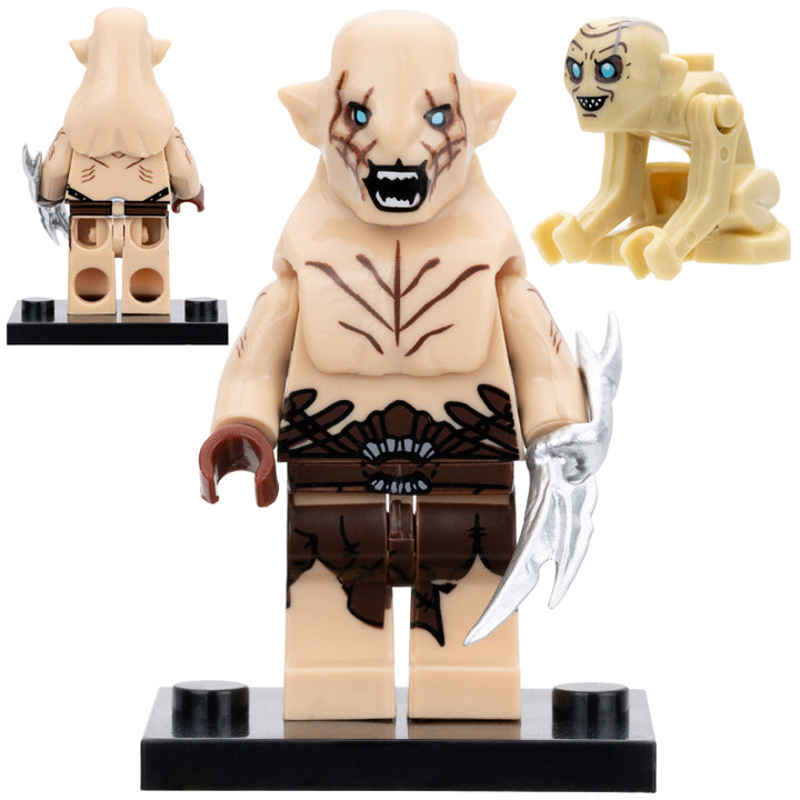 Azog Custom Lord of the Rings Minifigure – Minifigure Bricks